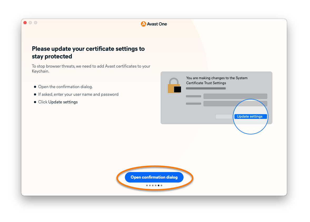 How to allow all protection permissions on macOS | Avast