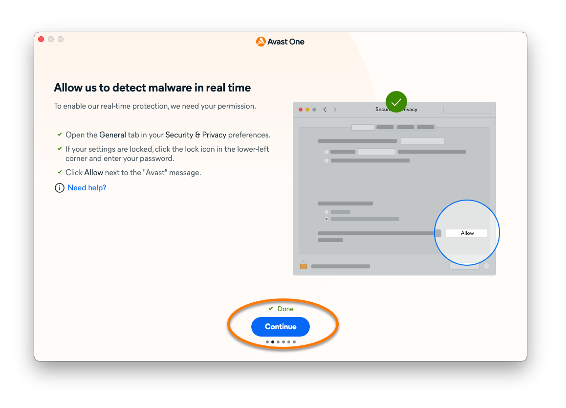 How to allow all protection permissions on macOS | Avast